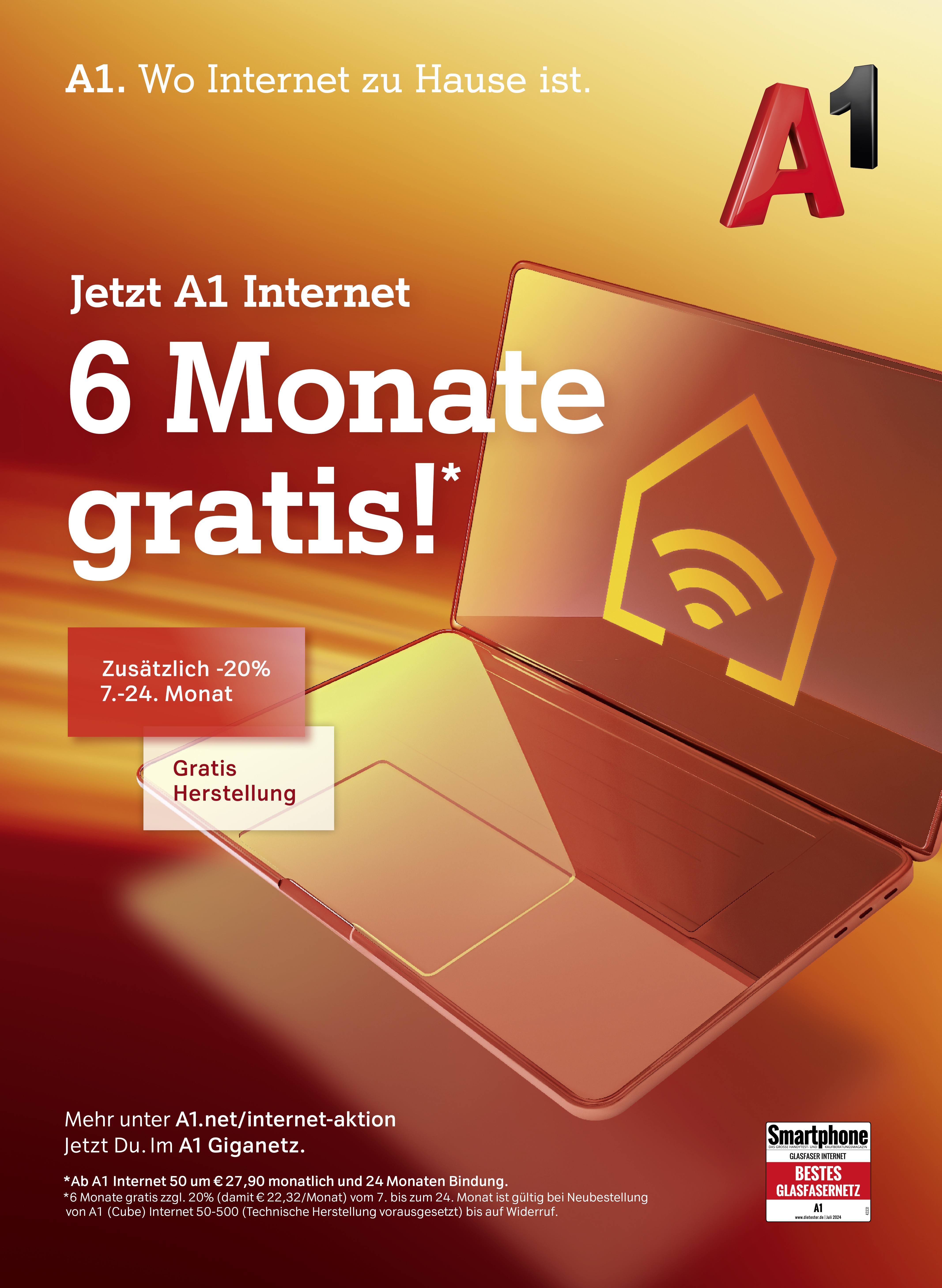 A1. Wo Internet zu Hause ist. Jetzt im A1 Internet - 6 Monate gratis ...